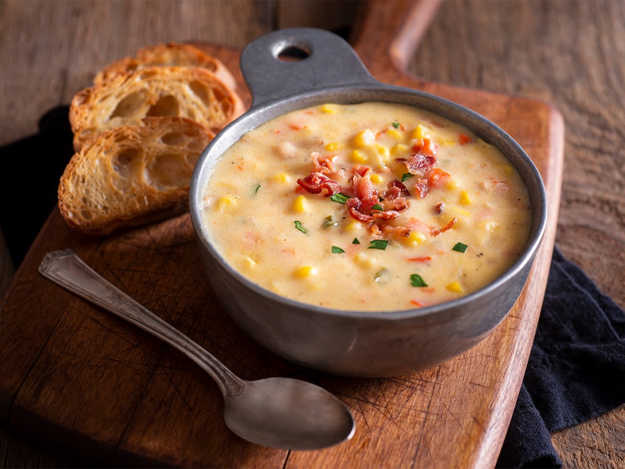 Roasted Corn Chowder - Ventura Foods Mexico