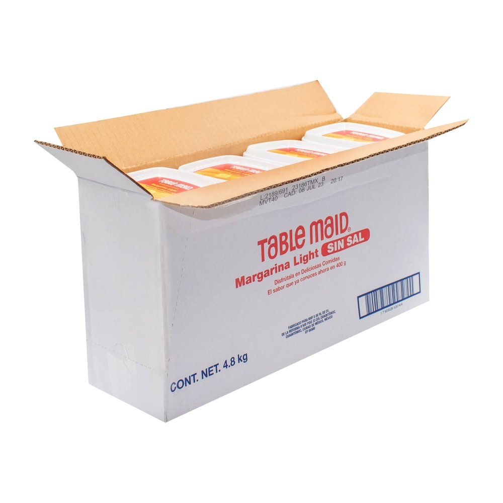 Margarina Light Sin Sal Table Maid® 39% - Ventura Foods Mexico